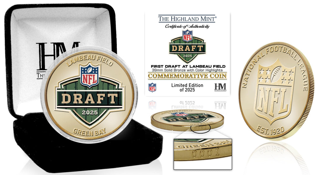 Football Memorabilia (NFL Collectibles) | The Highland Mint