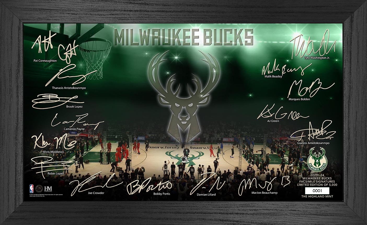 Milwaukee Bucks Memorabilia. Bucks Collectibles