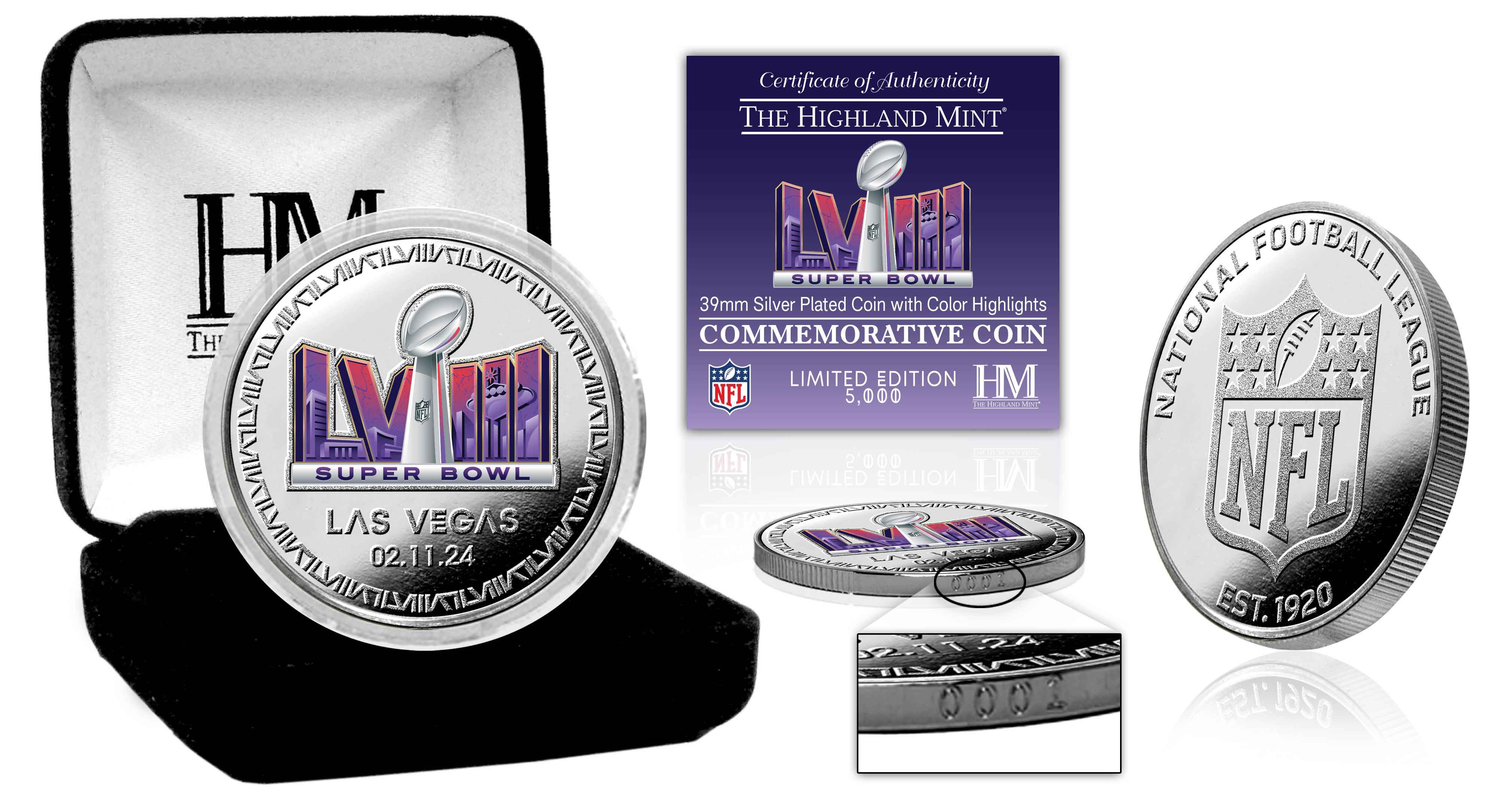 NFL Coins Collectibles (Football Coins) | The Highland Mintf